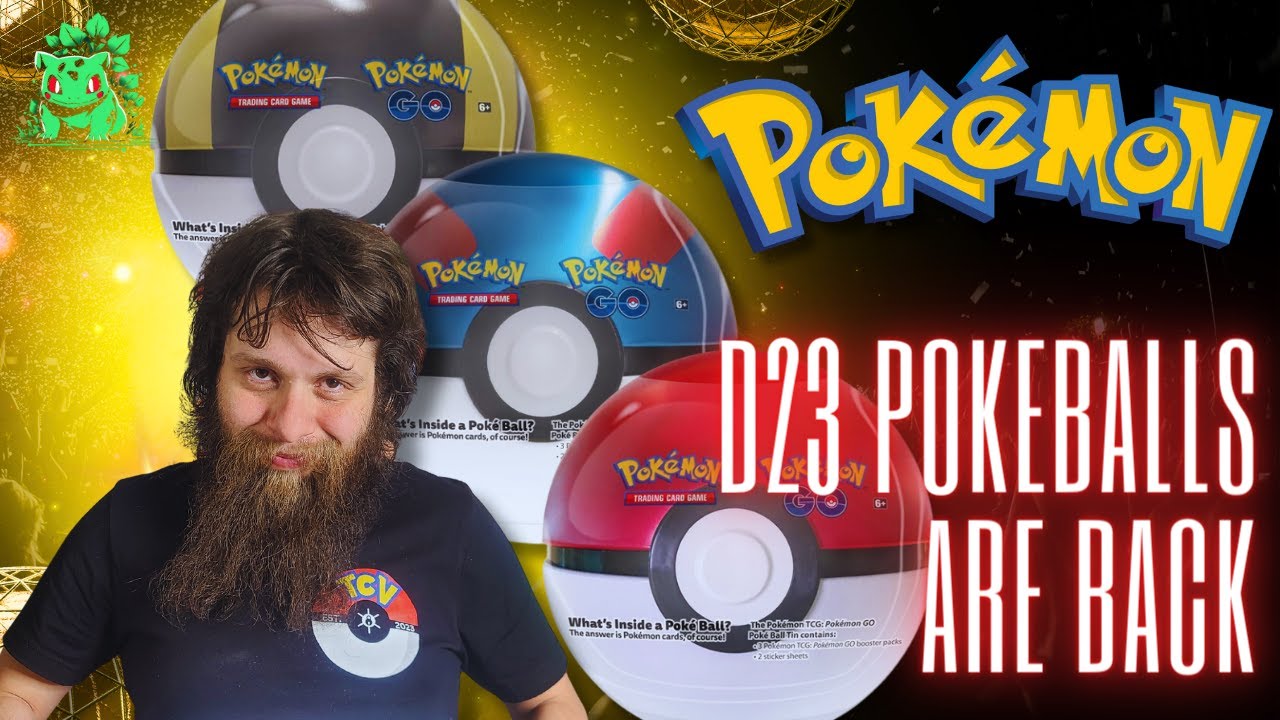 D23 Delight: Nate Unveils More Pokémon Magic in Pokeball Opening! - YouTube