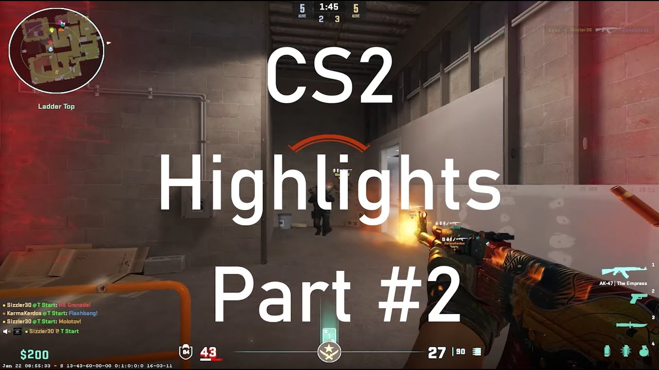 CS2 Gameplay Highlights - #2 #cs2 #gaming #highlights #clips - YouTube
