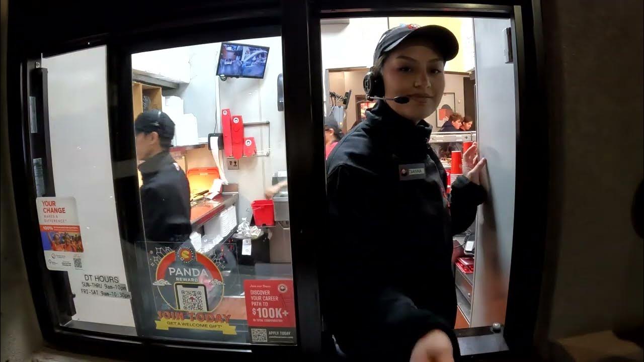 Panda Express Drive Thru, Teriyaki Chicken Bowl & Orange Chicken Bowl, Maricopa, Arizona, 8 Jan ...