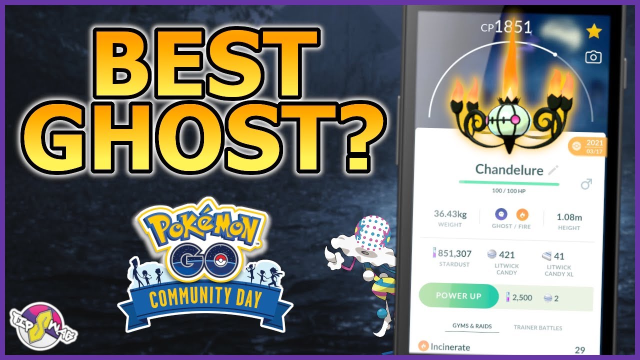 IS POLTERGEIST CHANDELURE GOOD? | Pokémon GO - YouTube
