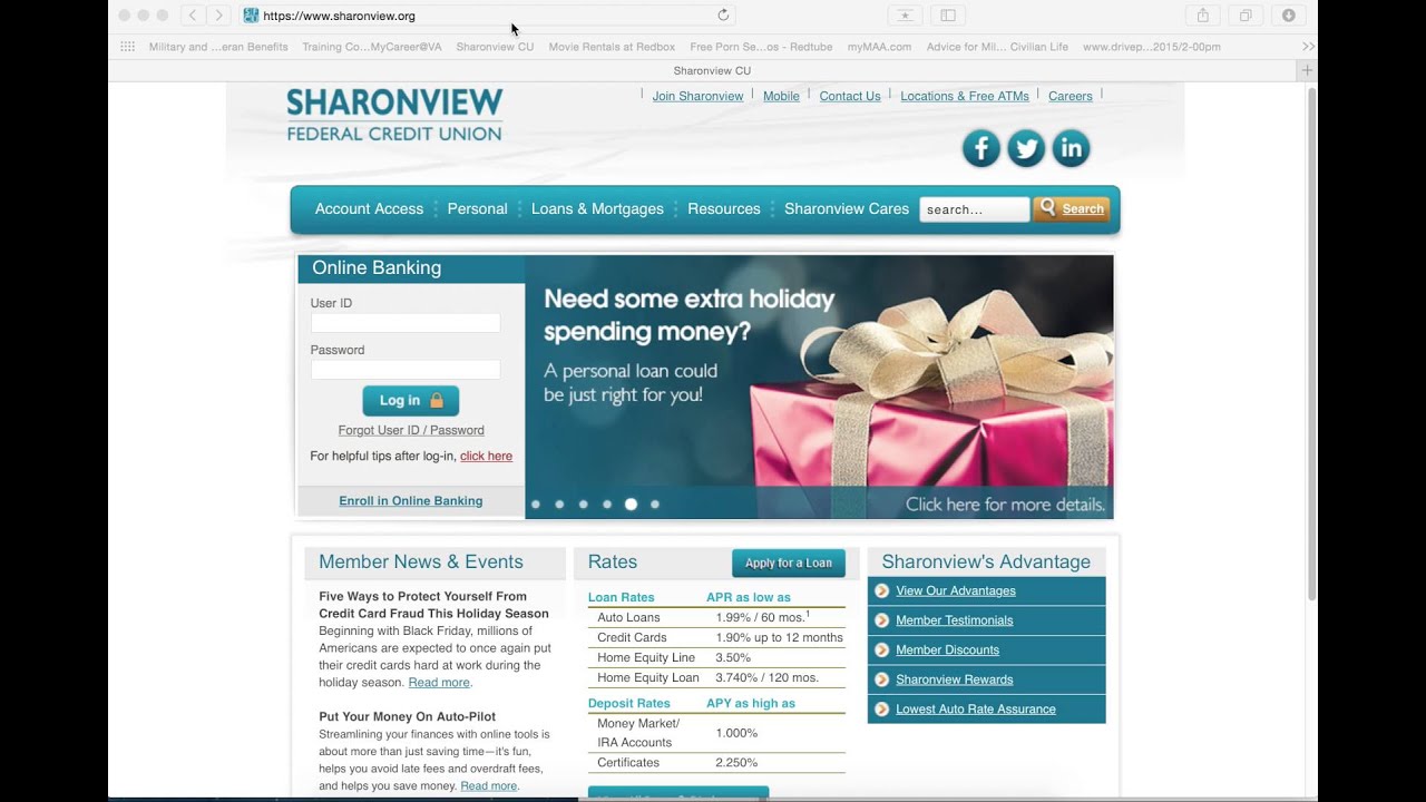 Sharonview Federal Credit Union - YouTube