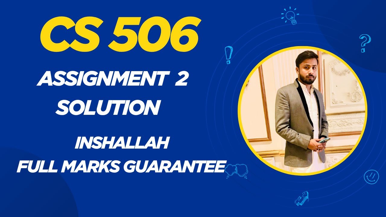 CS506 Assignment 2 Solution | 100% Correct | Full Marks Guarantee - YouTube