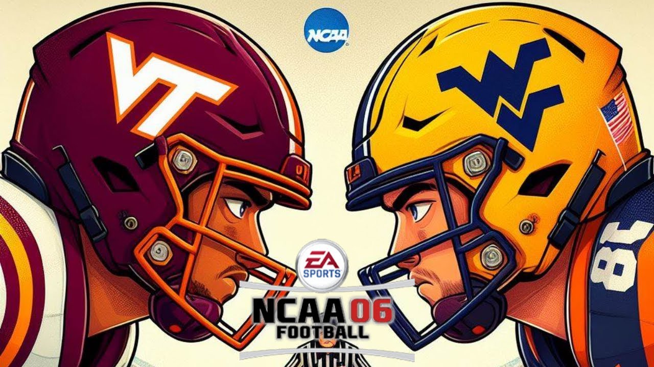 NCAA Football 06 | Virginia Tech vs #3 West Virginia | Week 14 NCAA ...