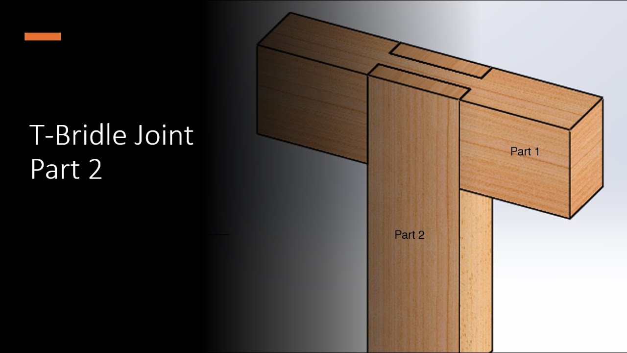 T- Bridle Joint - Part 2 - YouTube
