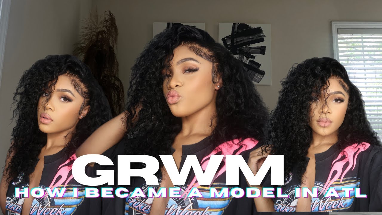 HOW TO BECOME A MODEL IN ATLANTA | GRWM + HAIR, OUTFIT DETAILS - YouTube