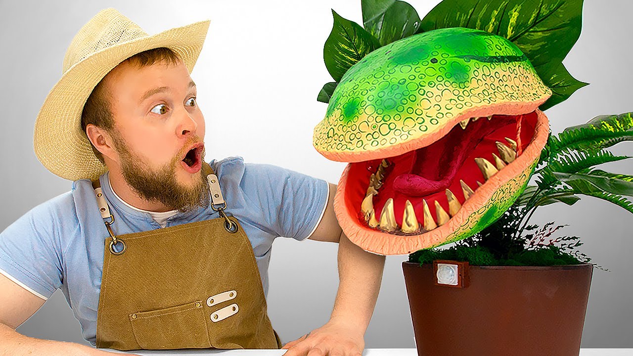 Bunga Monster DIY yang Seram - YouTube