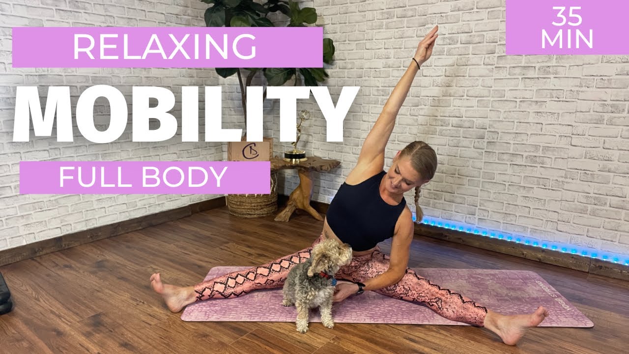 FULL BODY RELAXING STRETCH AND MOBILITY 🔥Total body Relaxation 🔥 - YouTube