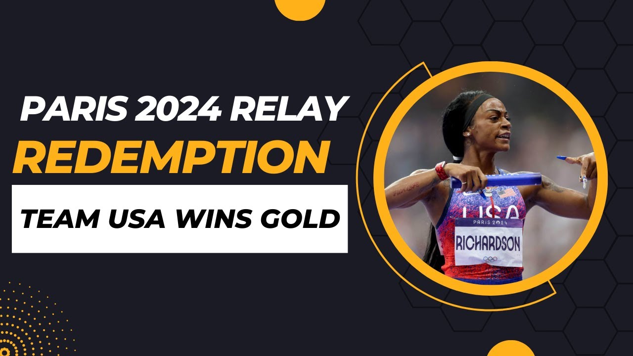 Paris 2024 Relay Redemption: Sha'Carri Richardson's Gold Medal Moment ...