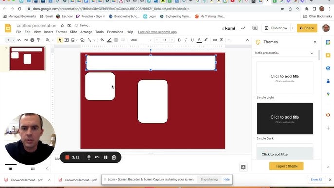 Make A Miniposter With Google Presentation Youtube