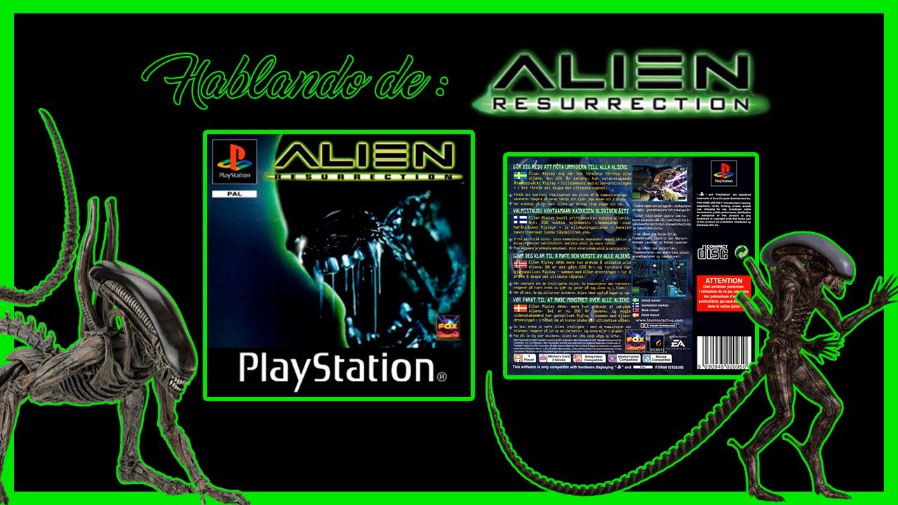 [Hablando de] Alien Resurrection (PS1) - YouTube