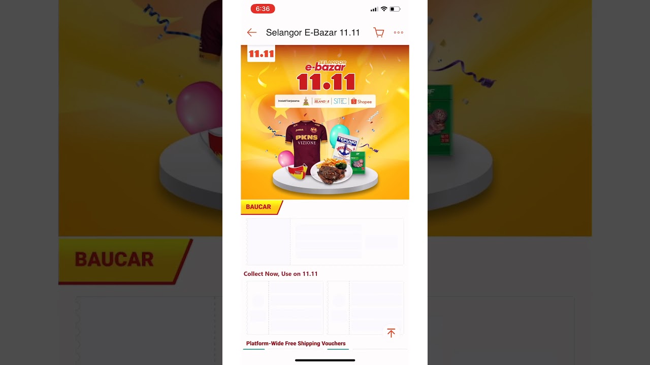 How to apply shopee free shipping & voucher - YouTube