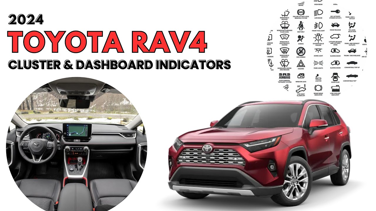 2024 Toyota RAV4 Cluster Display & Dashboard indicators User Guide ...