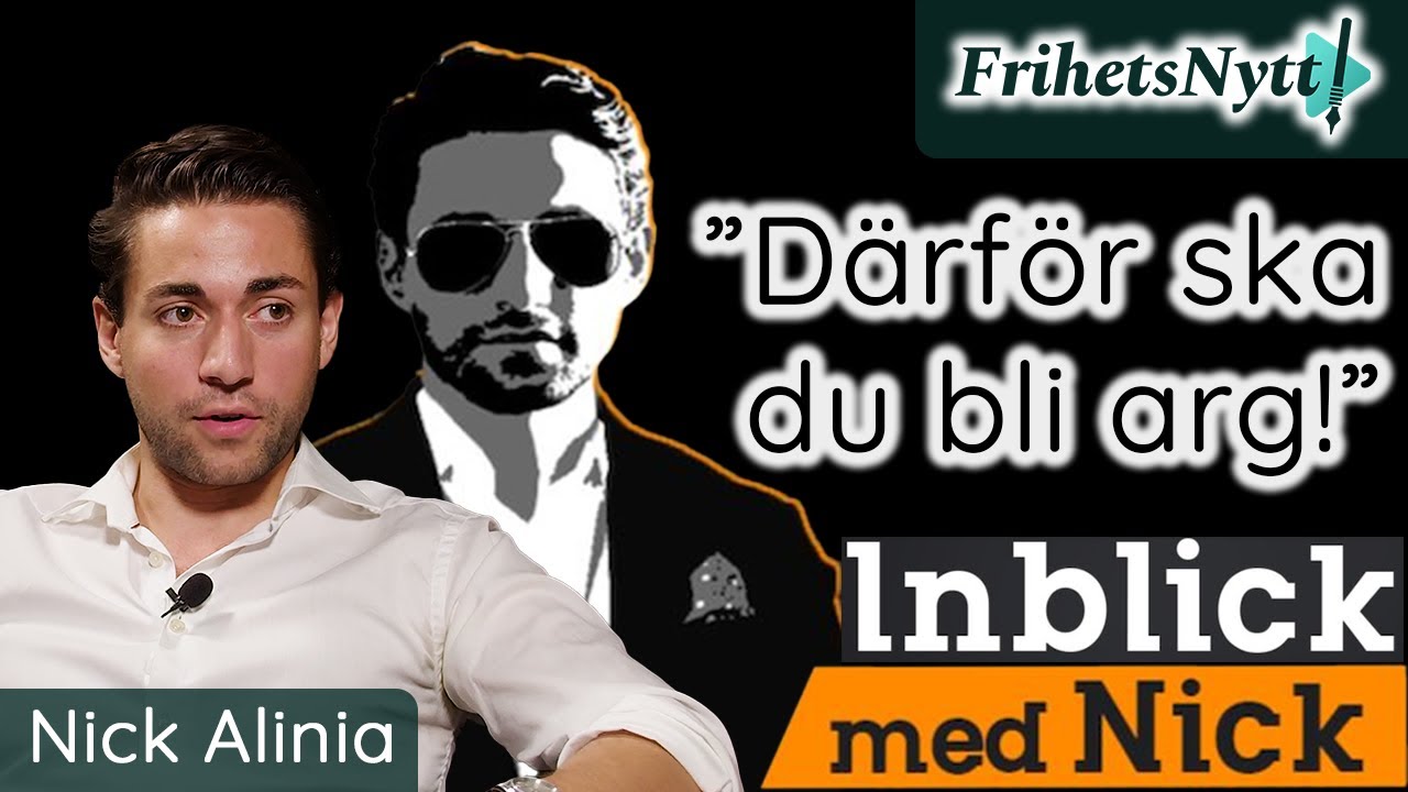 Podcastern Nick Alinia - "Därför ska du bli arg" - YouTube