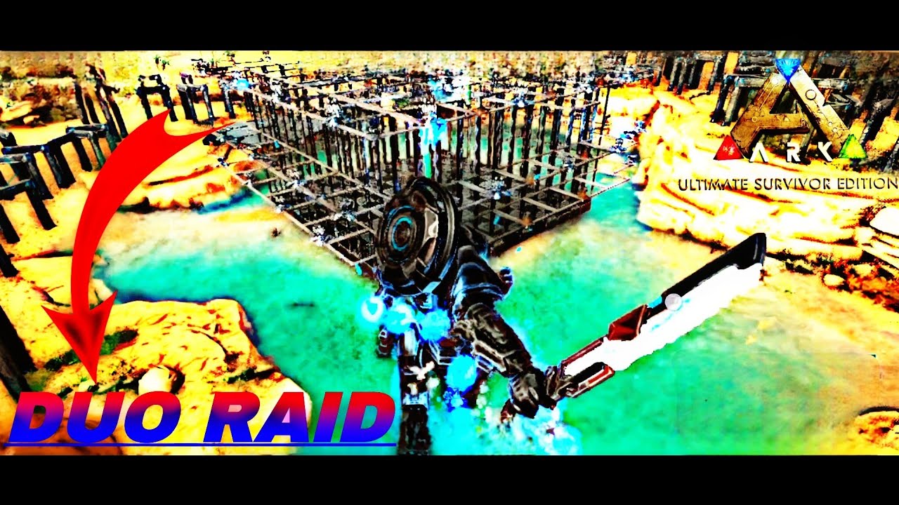 ARK PVP MOBILE || RAID SCORCHED EARTH GREEN OB AND 1 SMALL FOB || S5 EP ...