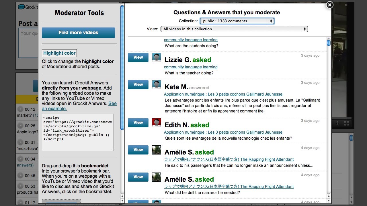 Setting up Grockit Answers for the classroom - YouTube