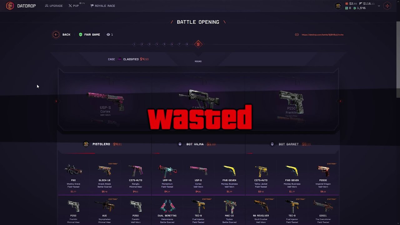 20x Triple 9 case battle on Datdrop - YouTube