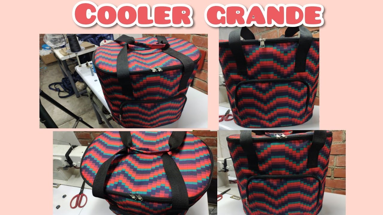 DIY COOLER GRANDE big cooler bag. bagpack - YouTube