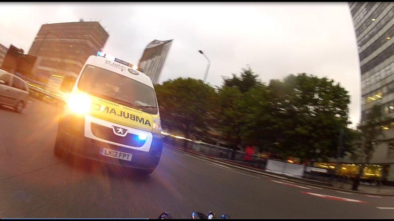 Crazy Ambulance Driver? - St Johns LK12FPT - YouTube