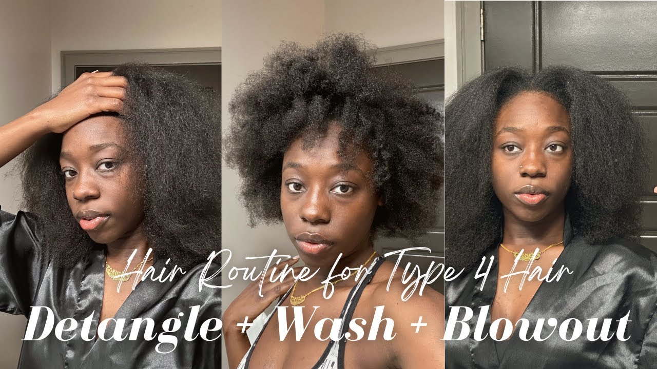VLOGMAS DAY 19 | NATURAL HAIR ROUTINE | TYPE 4 Hair | Prep for a Silk ...