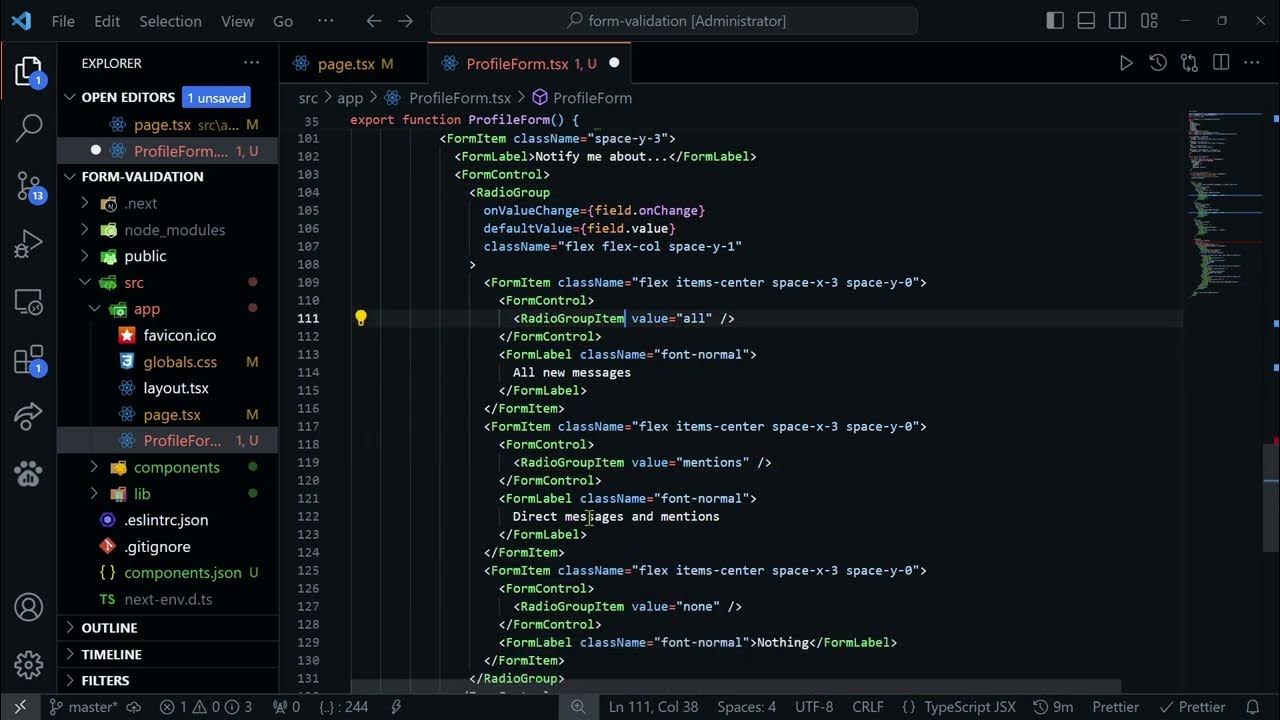 Next.js Form Handling Made Easy: Using Zod and React Hook Form - YouTube