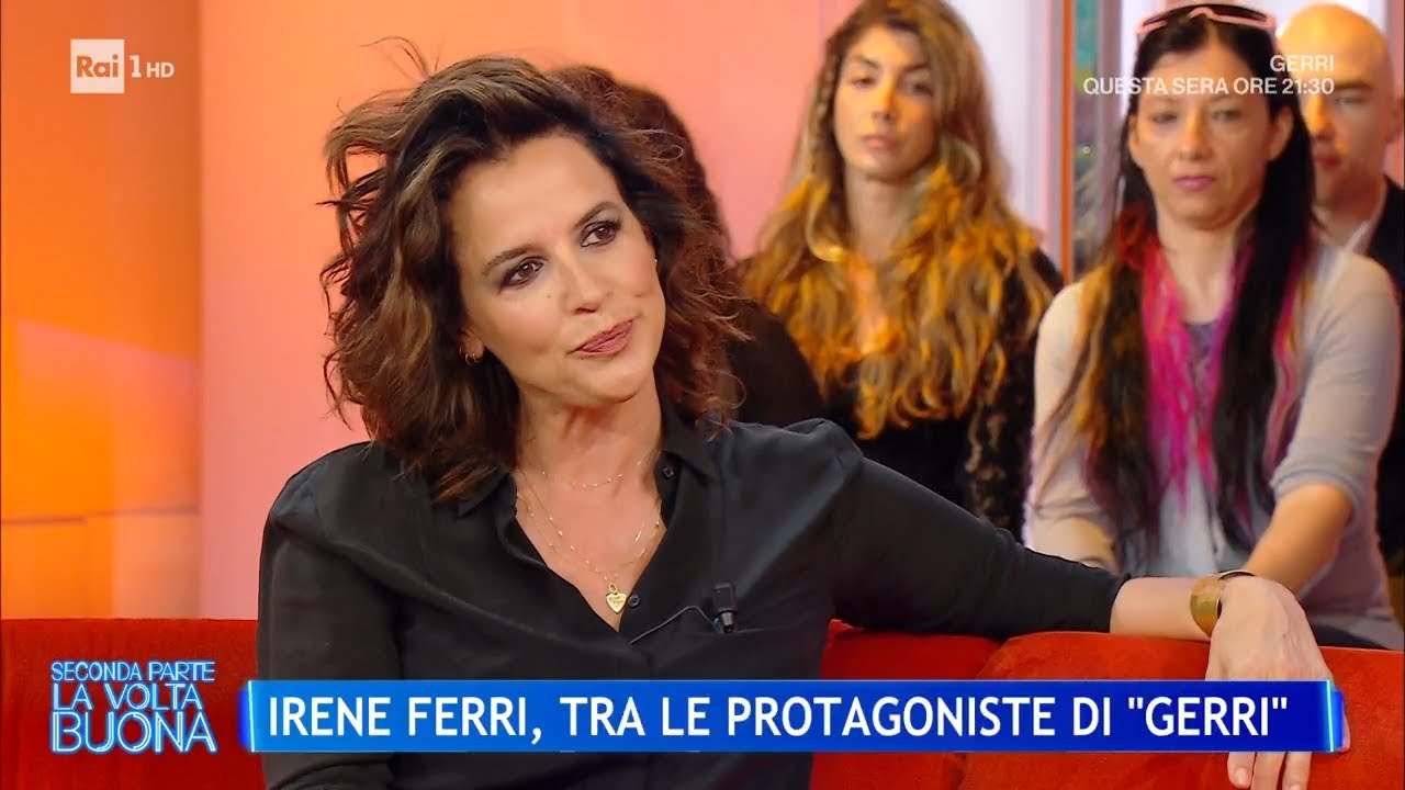 Irene Ferri, attrice dai mille volti - La Volta Buona 19/05/2025 - YouTube