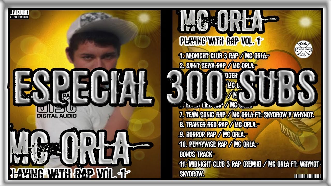 Mc Orla - Playing With Rap Vol. 1 "Disco Completo Gratis Free ...