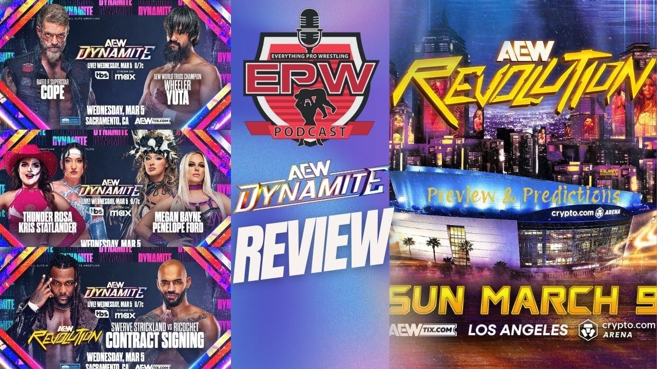 AEW Dynamite 3/5/2025 Full Show Review & Results | HUGE #AEWRevolution ...