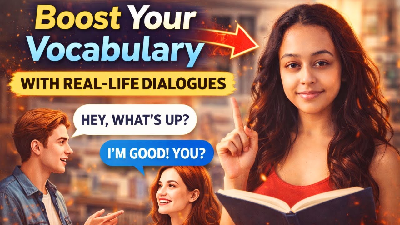Boost Your Vocabulary with Real-Life Dialogues - YouTube