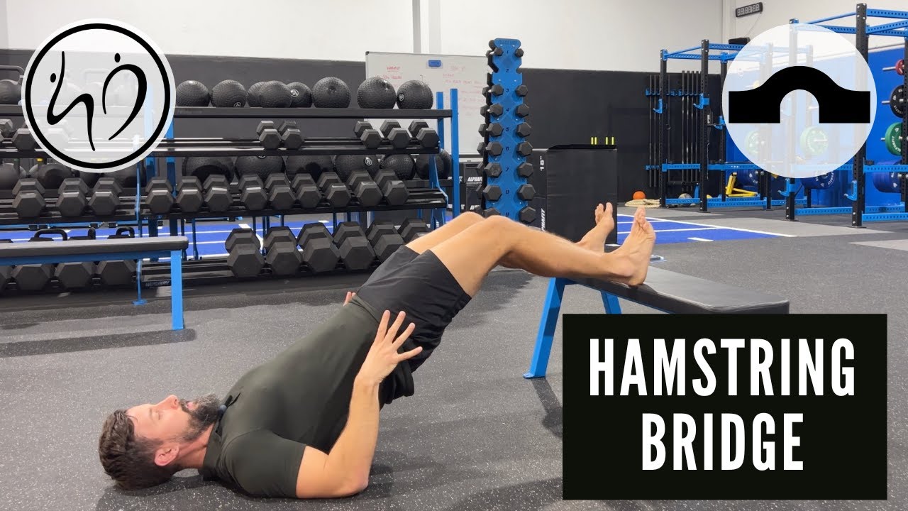 Double Leg Hamstring Bridge - YouTube