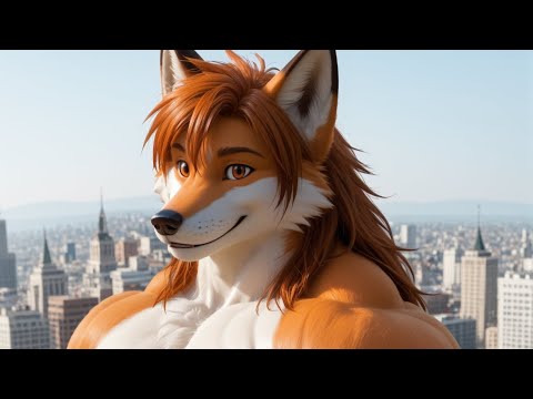 Realistic muscular fox pics. #furries #flexing #muscleart - YouTube