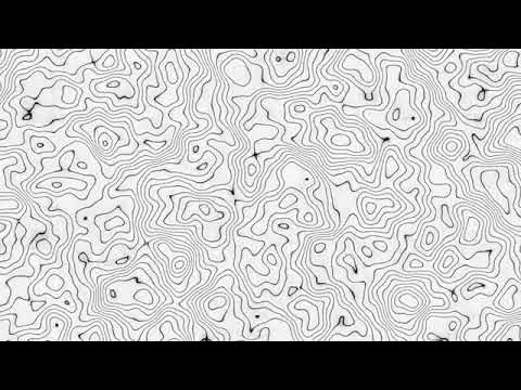 1 Hour of White Abstract Height Map Pattern Loop Animation || #abstract ...