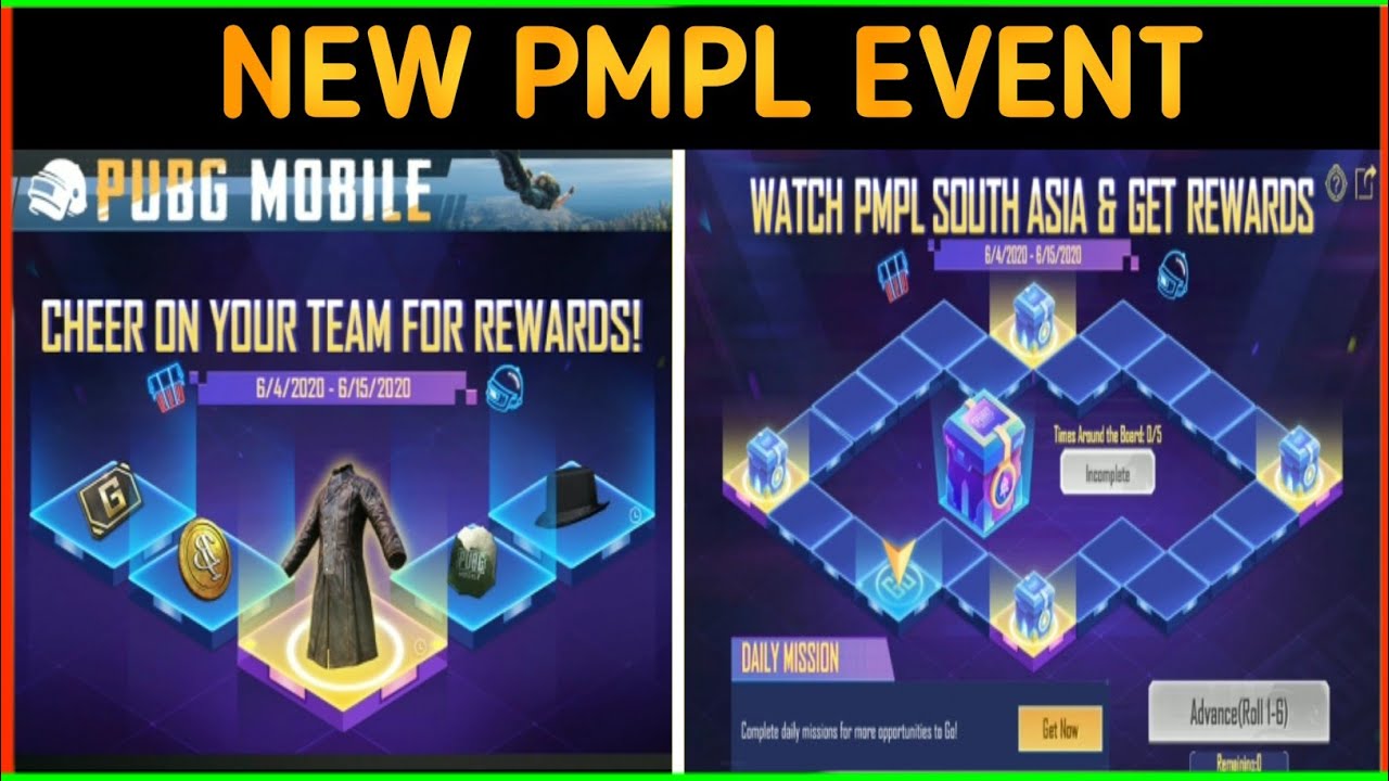PMPL SOUTH ASIA EVENT PUBG MOBILE | GET FREE AG CURRANCY OUTFIT IN PUBG ...