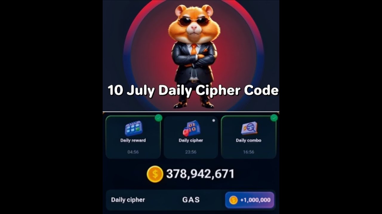 Today Daily Cipher Morse Code 10-07-2024 | Hamster Combat | Nasa ...