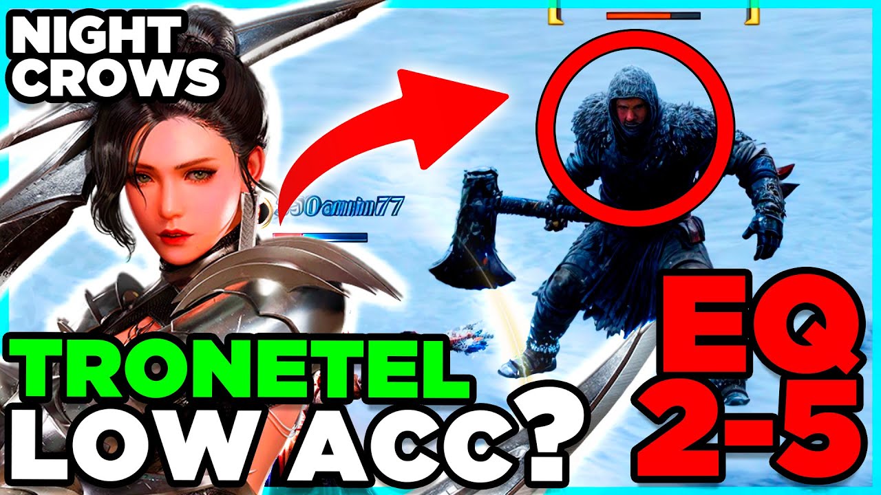 NIGHT CROWS🔥GUÍA Misión Extra 2.5 Derrotar al JEFE ADELCHI (Tronetel)😱 ...