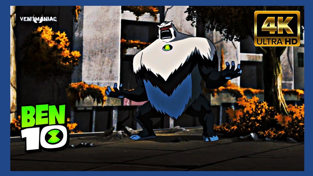 APARICIÓN DE SHOCKSQUATCH (BEN 10/GENERATOR REX: HEROES UNITED) 4K ...