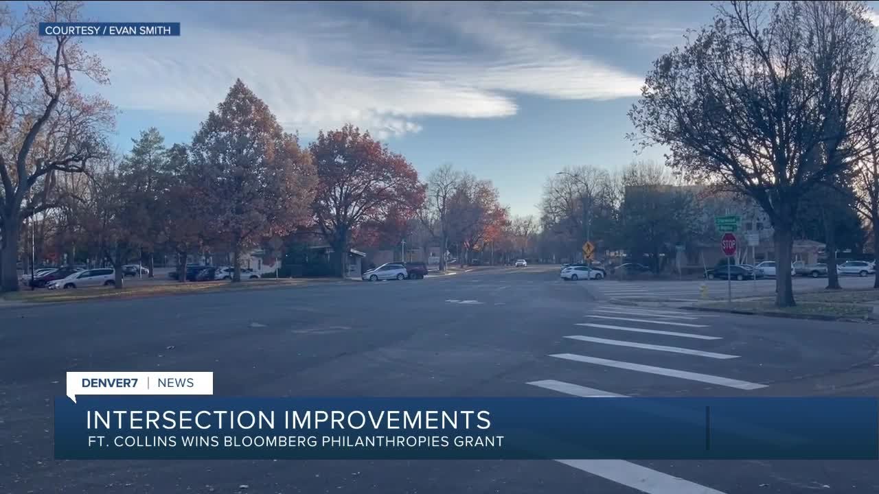 Ft. Collins wins $25K grant to improve intersection - YouTube
