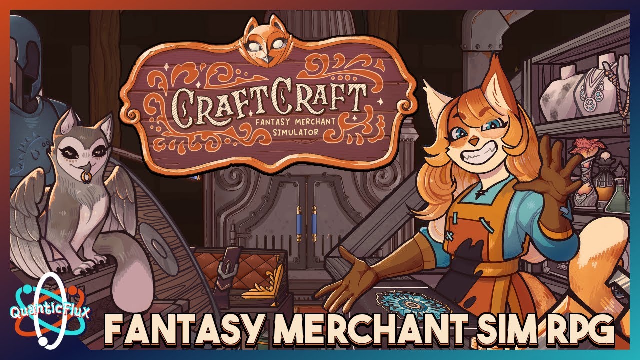 Cozy Fantasy Merchant Sim RPG with Hands-On Crafting! | CraftCraft ...