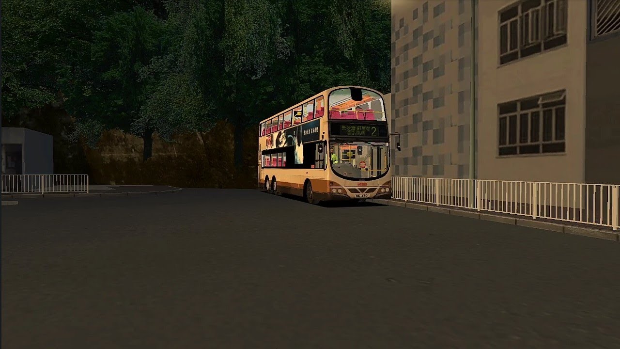 [OMSI][良好司機？]KMB 2 尖沙咀碼頭→蘇屋 AVBW15 MG470 - YouTube