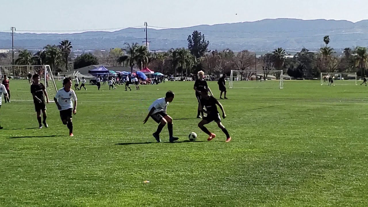 2 Fullerton Rangers vs CDA Slammers B08 2008 Boys Soccer State Cup u12 ...