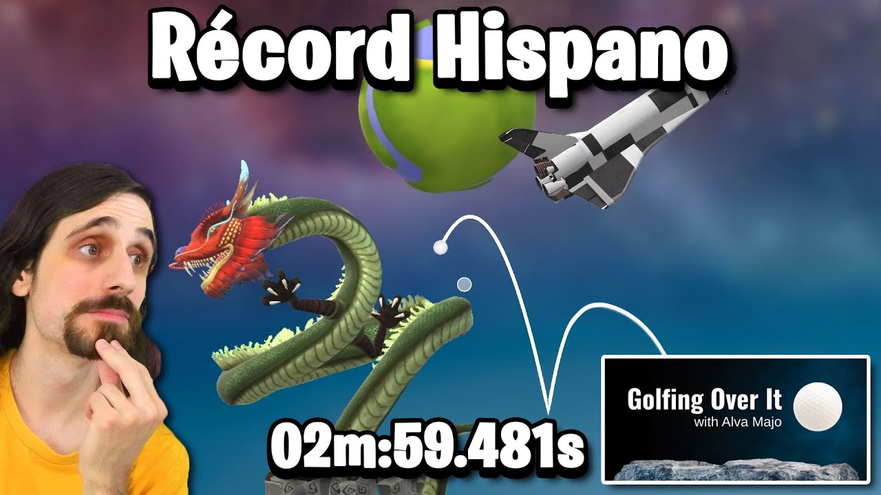 RUN COMPLETA de mi RÉCORD 02m:59.481s | Golfing Over It with Alva Majo ...