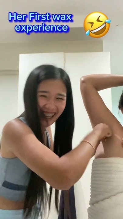 First Wax Experience 😂😂trying To Make Them Laugh After They Cried Youtube