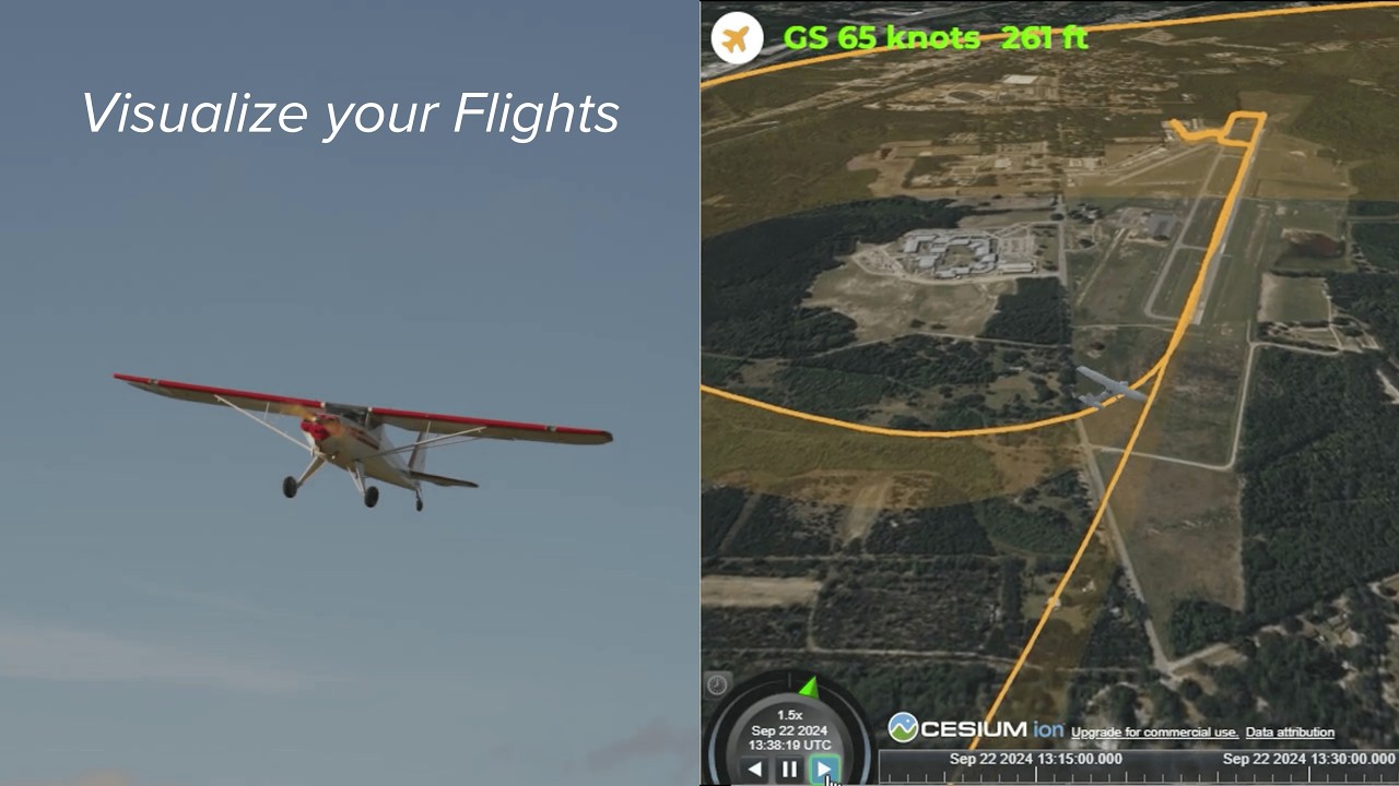 Visualize your Flights in 3D - YouTube
