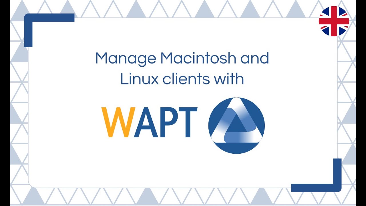 Manage Mac and Linux clients with WAPT - YouTube