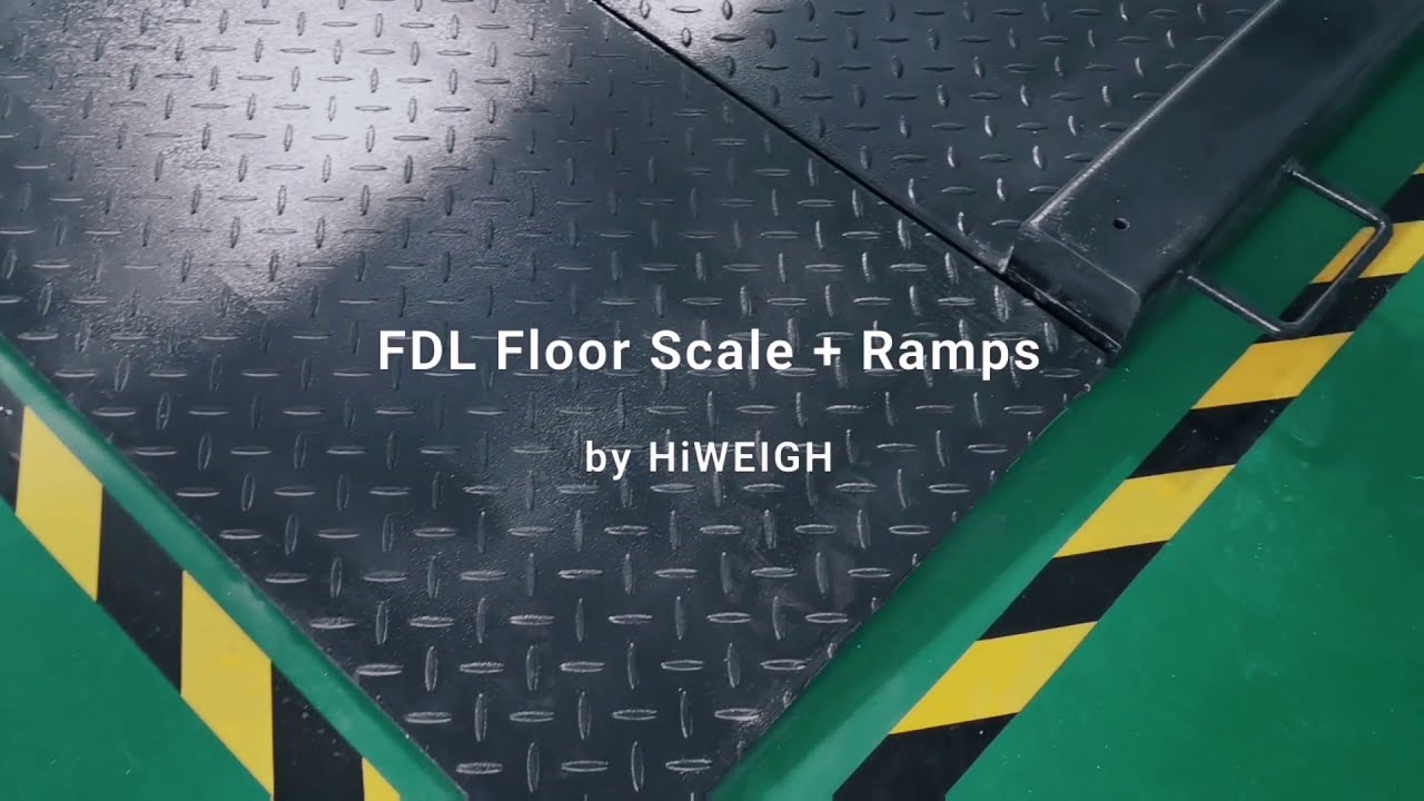 FDL Floor Scale with Double Ramps | Premium Floor Scale Designed for ...