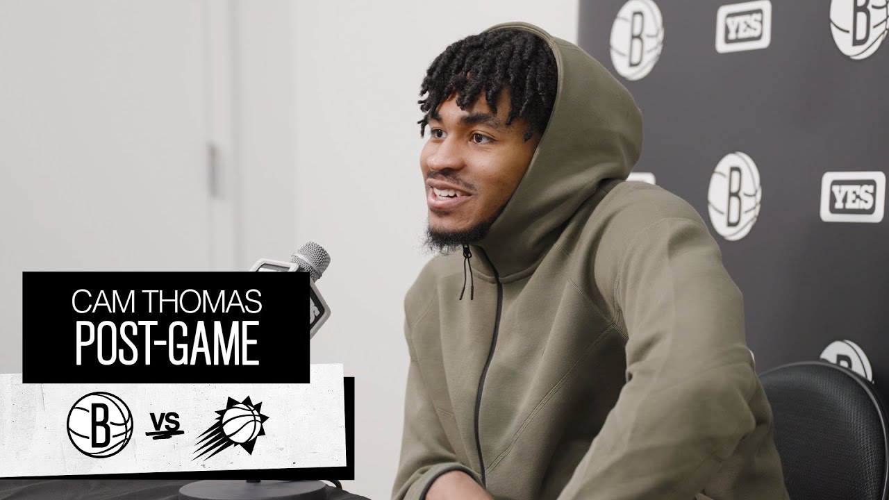 Cam Thomas | Post-Game Press Conference | Phoenix Suns | 12.13.23 - YouTube