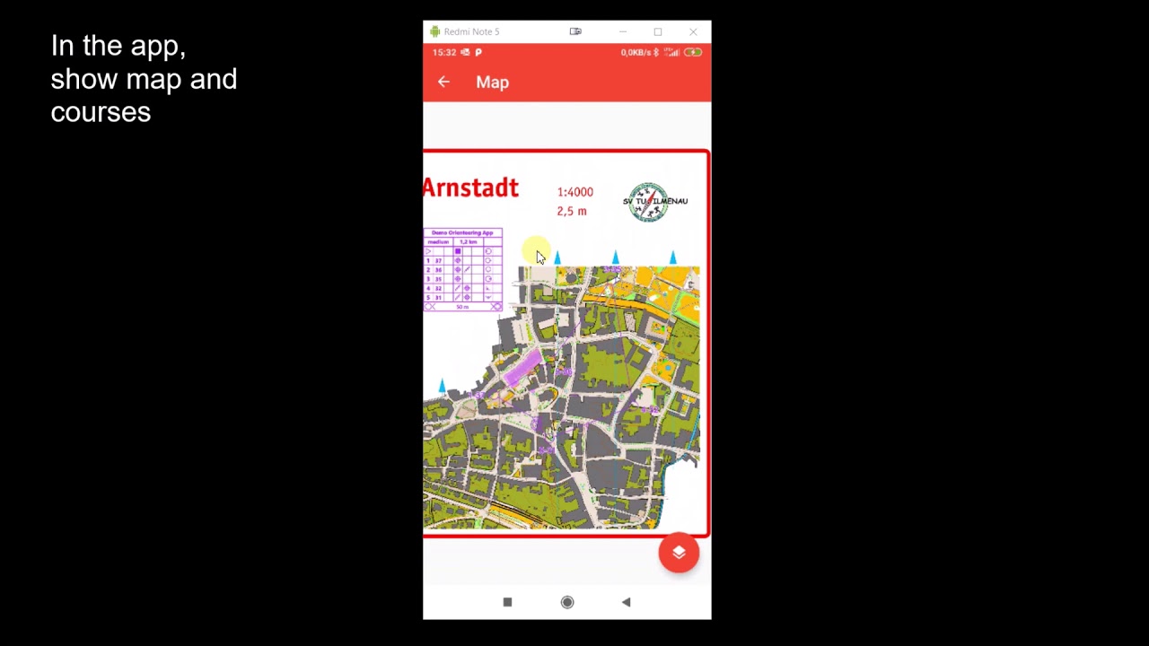 SPORTident Orienteering App. June 2020. Now with maps. - YouTube