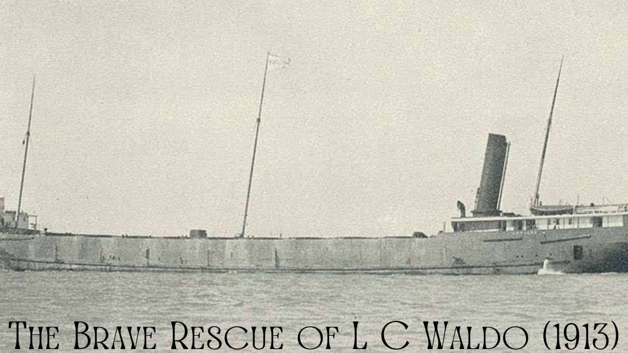 The Brave Rescue of L C Waldo (1913) - YouTube
