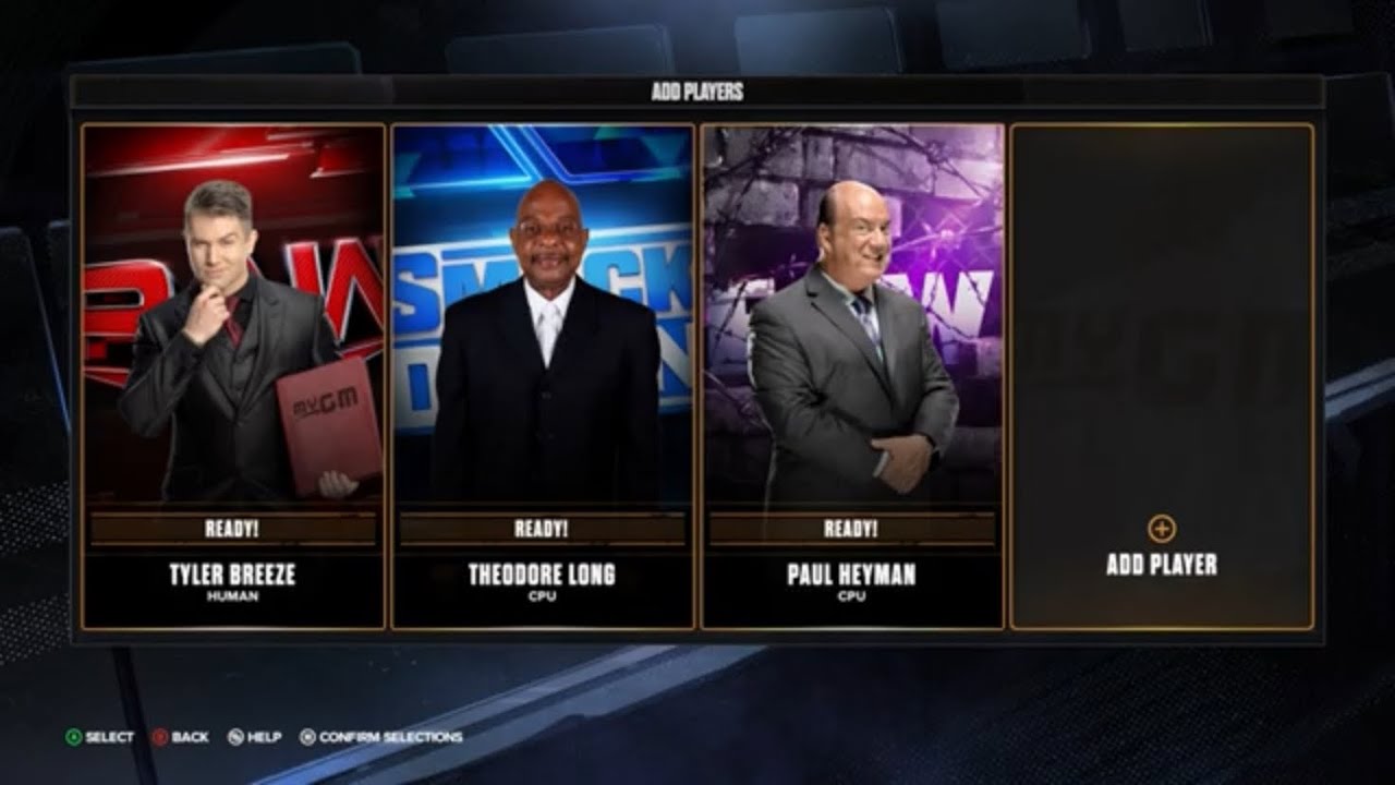 WWE 2K24 - My GM [1] THE DRAFT - YouTube
