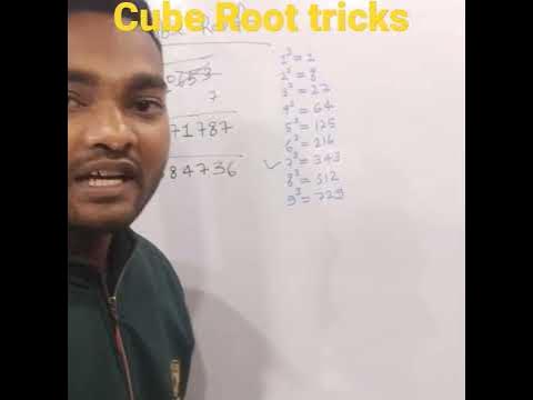 Cube root tricks|maths tricks #shorts - YouTube