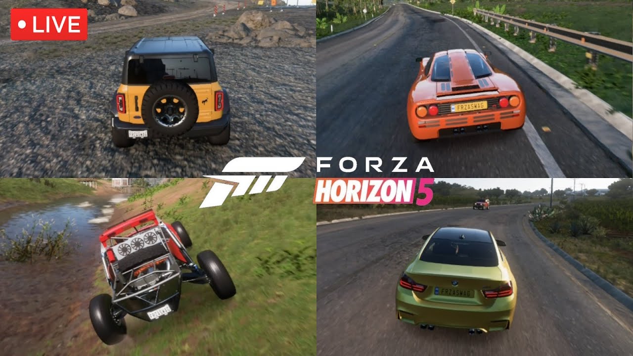 Live Stream 🔴 Forza Horizon 5 🚀 Supra and Hoonigan - YouTube
